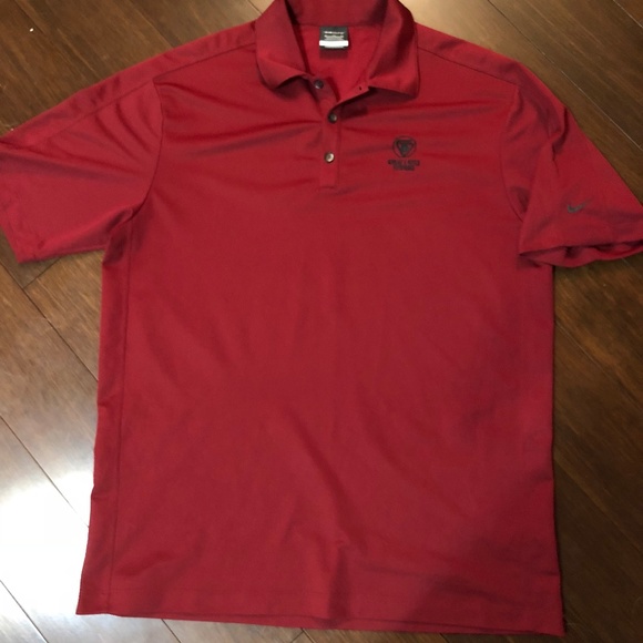 Nike | Shirts | Nike Drifit Xl Maroon Great Lakes Hybrids Polo | Poshmark